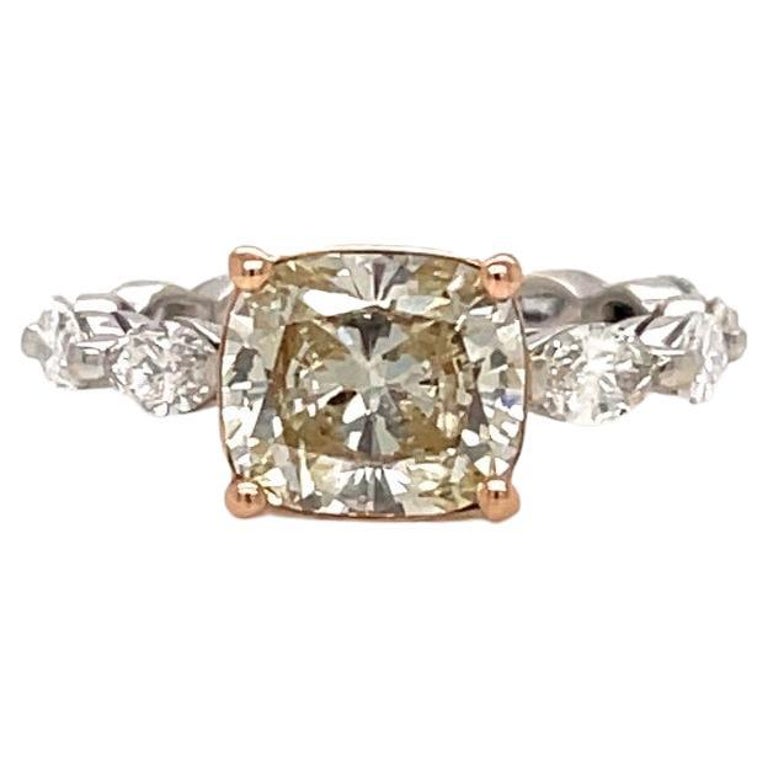 Gismondi 1754 Champagne Colored Diamond Ring For Sale at 1stDibs