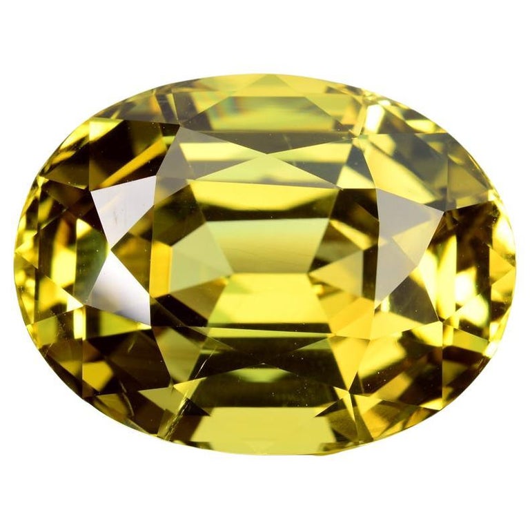 GIT Certified 20.27 Carats Natural Chrysoberyl Oval Cut Sri Lanka For ...