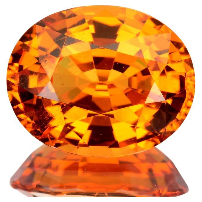 4.38 Carats Natural Red Andesine Feldspar Oval Cut Congo For Sale at ...