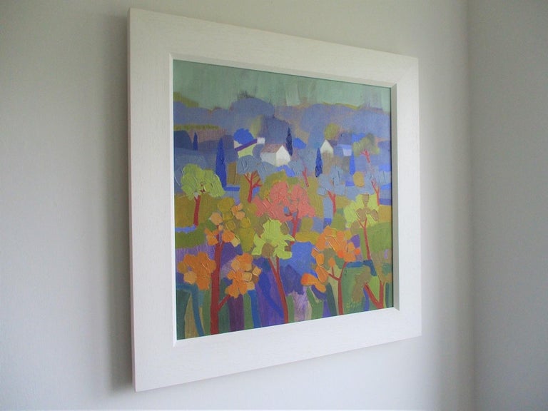 Giuliana Lazzerini - Hazy Tuscany, Italy art, abstract art, landscape ...