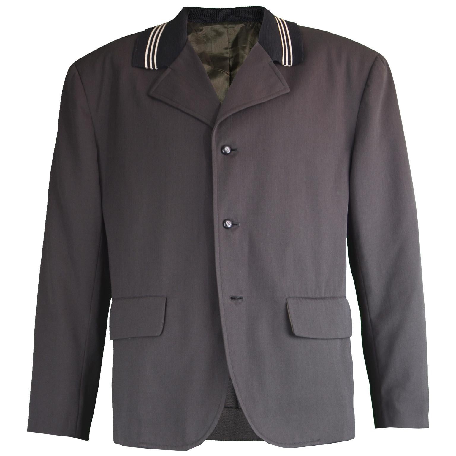 Angelo Litrico Men's Vintage Brown Velvet Wide Lapels Blazer Jacket ...