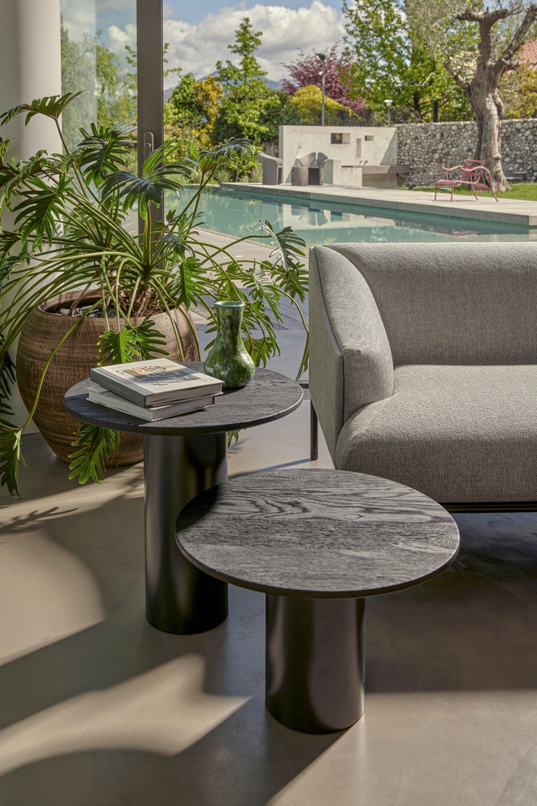 Customizable Giulio Cappellini Large Mush Table in a Metal Base with ...