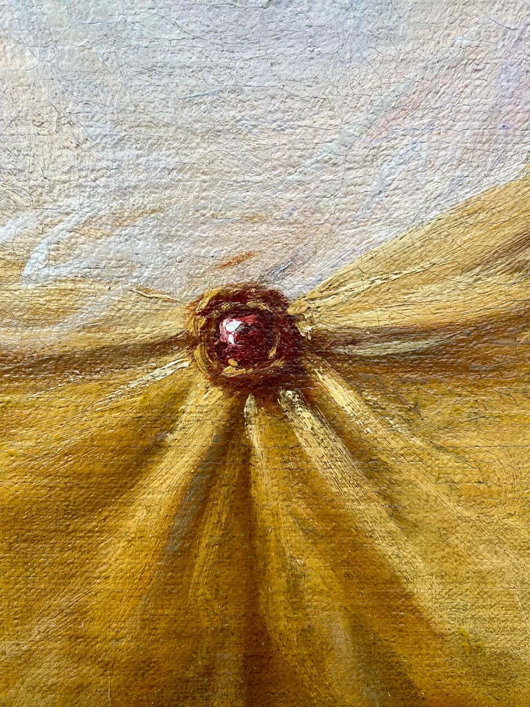 Huge 17th century Italian old master painting - Justitia - Lady Justice ...