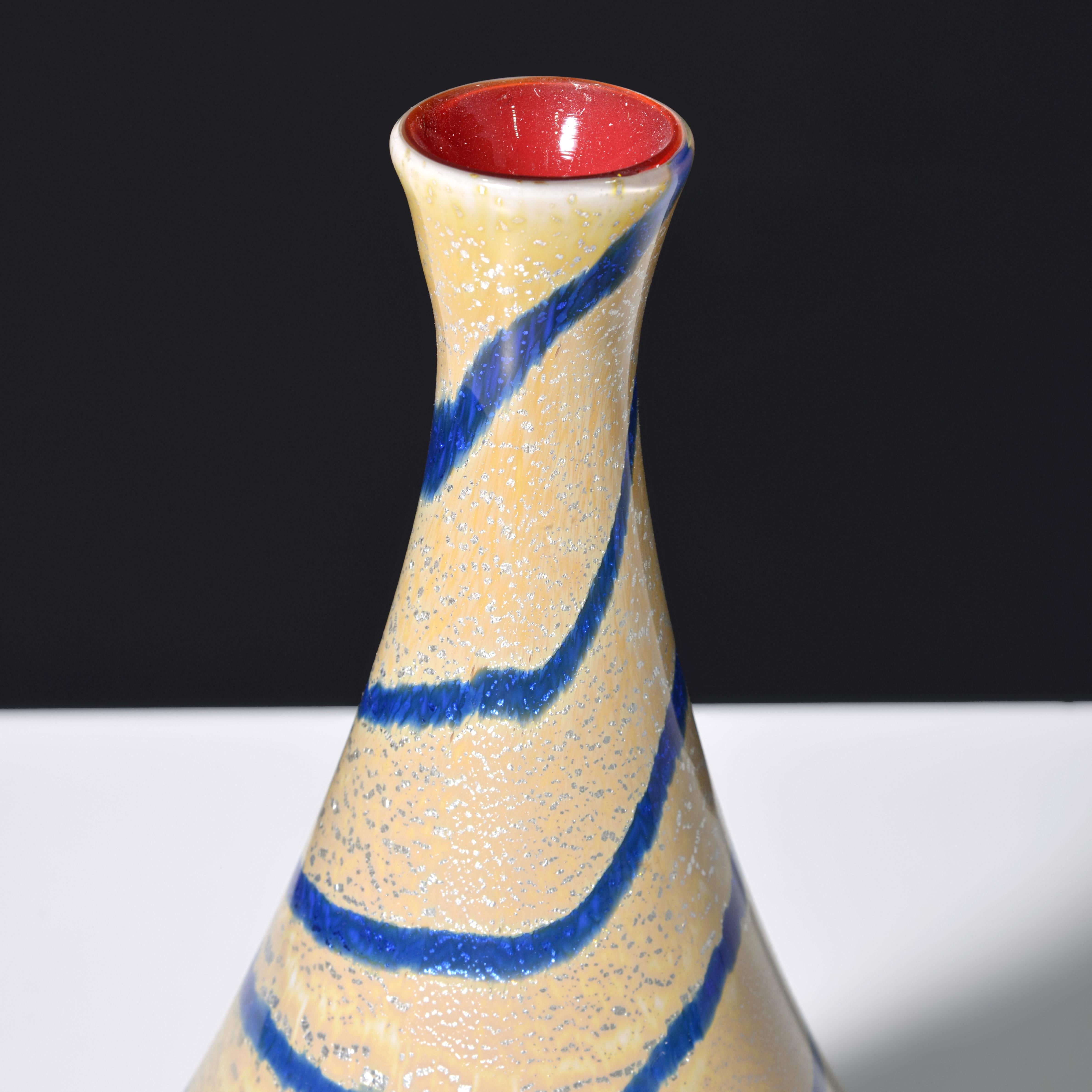 Giulio Radi REAZIONE POLICROME Vase, Provenance Lobel Modern For Sale ...