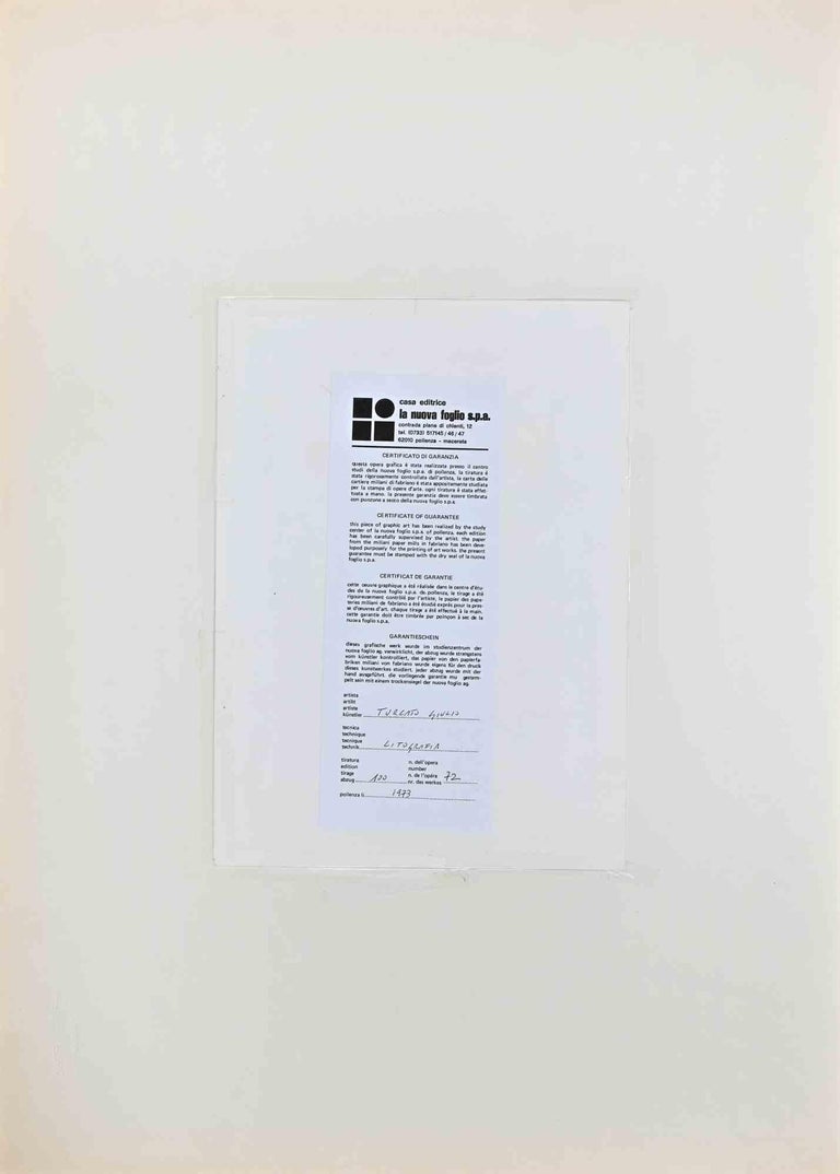 Giulio Turcato - Abstract Composition - Lithogaph by Giulio Turcato ...