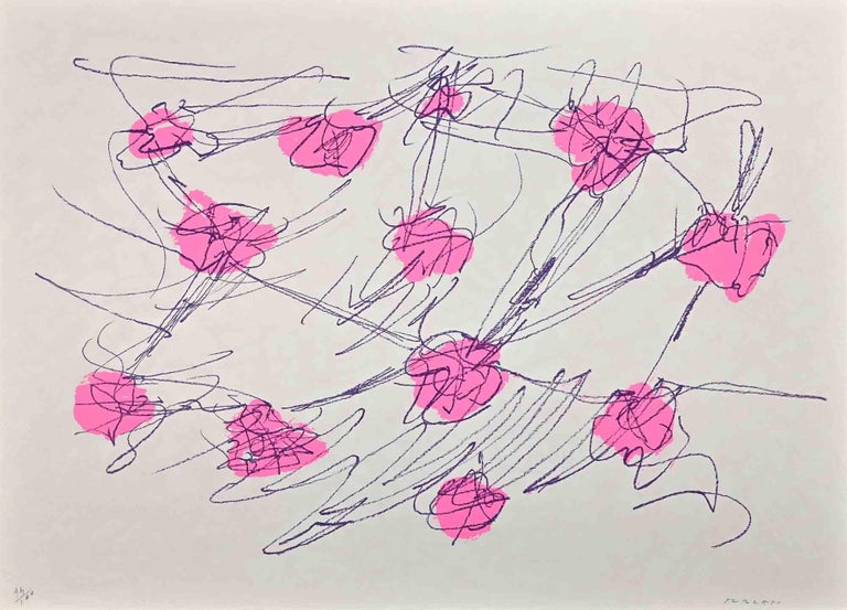 Giulio Turcato - Abstract Composition - Screen Print by Giulio Turcato ...