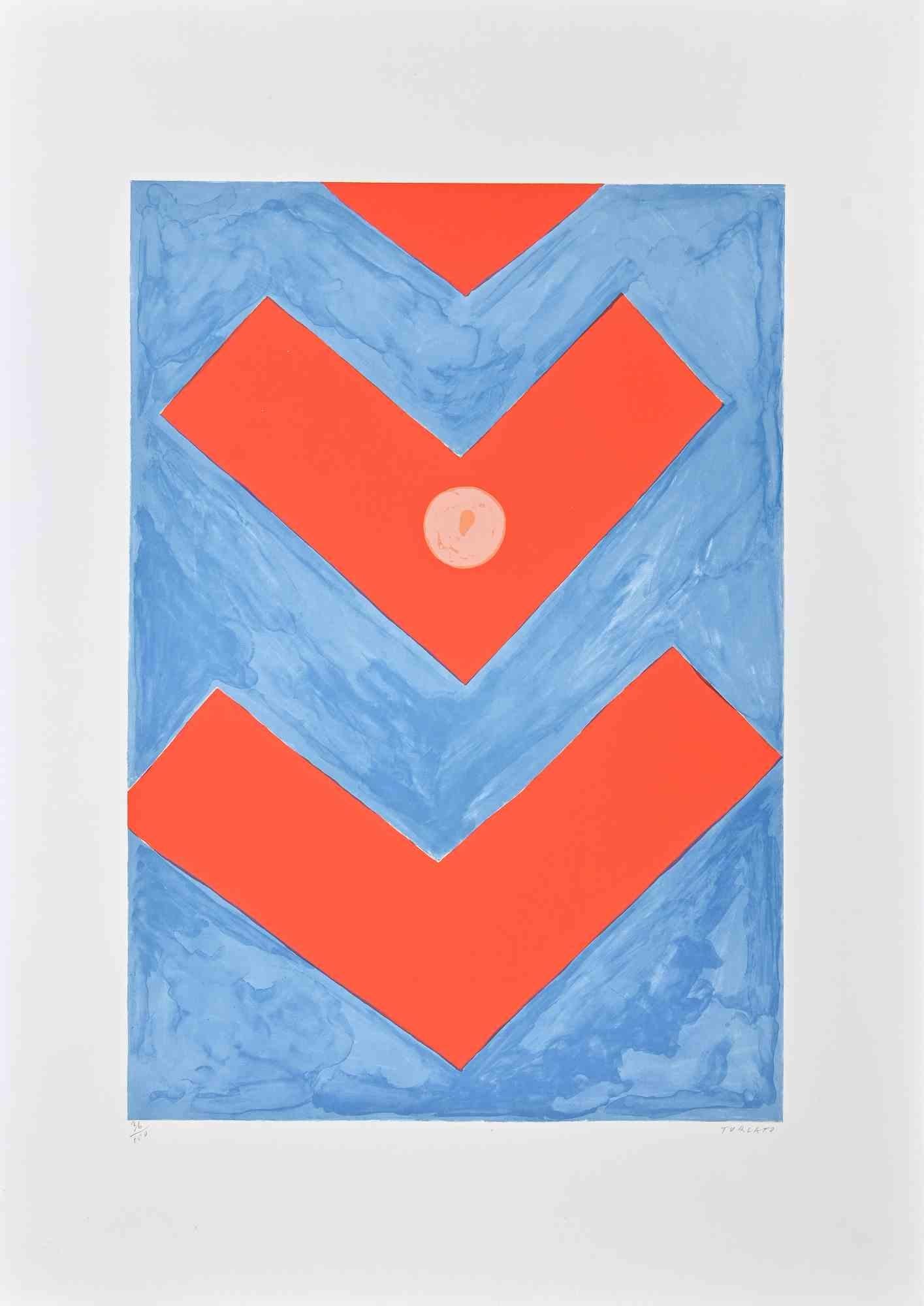 Giulio Turcato - Abstract Composition - Lithograph and Screen Print by ...