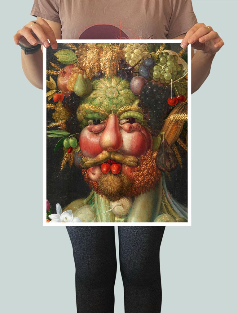 D'aprs Giuseppe Arcimboldo (italien 1526-1593). D'aprs Vertumnus (1591 ...