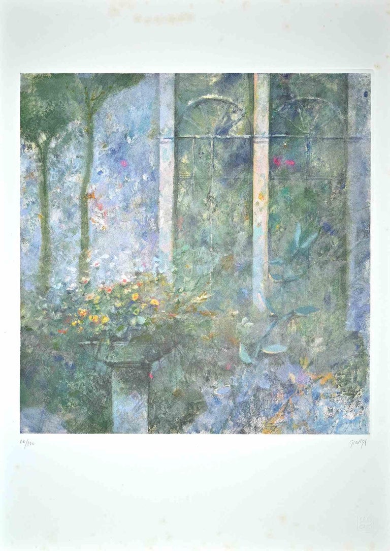Giuseppe Giorgi - The Bloom in the Vase - Original Print by Giuseppe ...