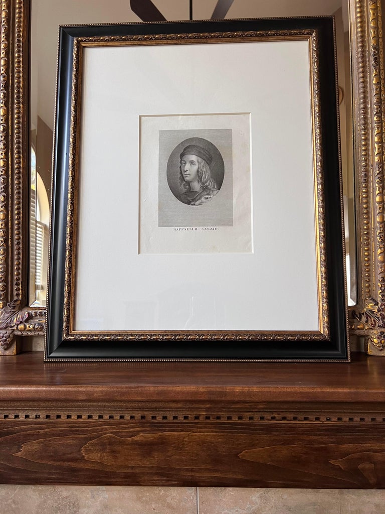 Pair of Early 19th Century Engravings of Raffael and Michelangelo For ...