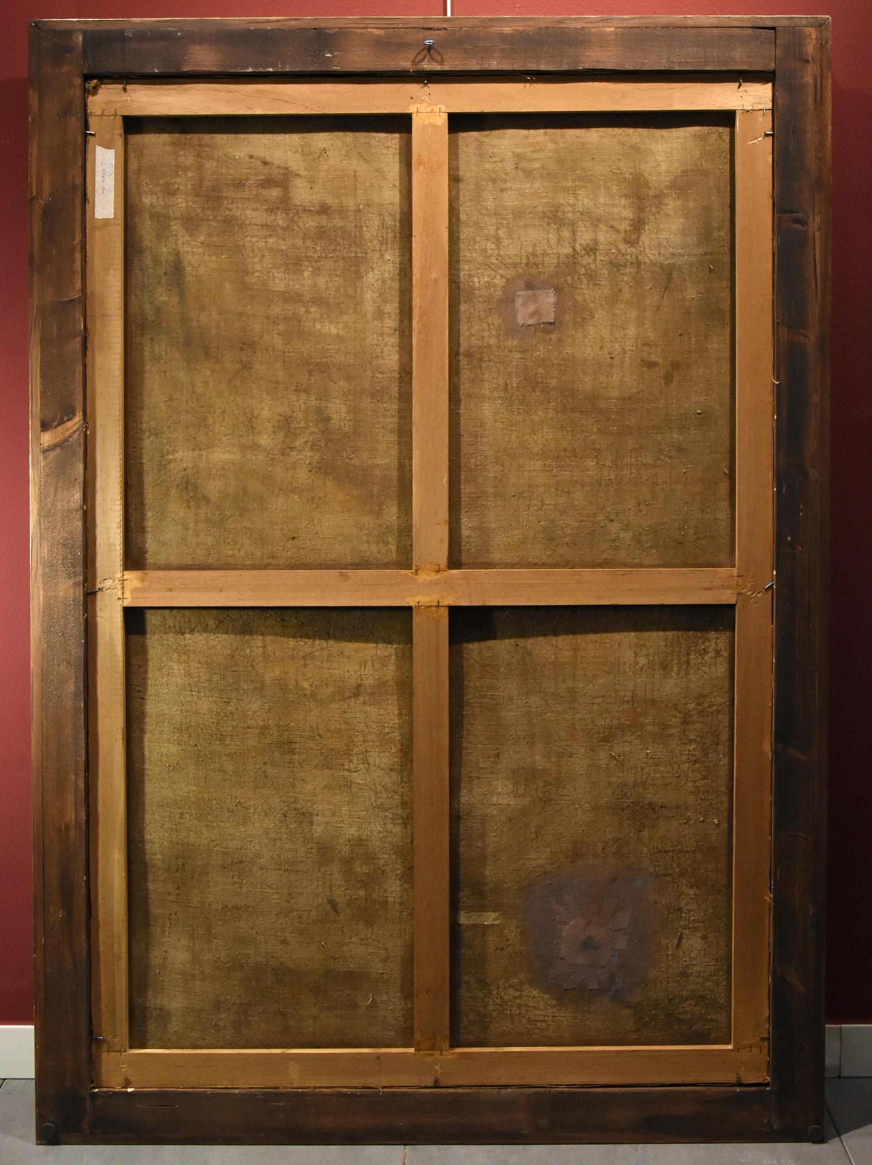 Saint Michael Archangel Marullo Paint oil on canvas 17th Century Old ...