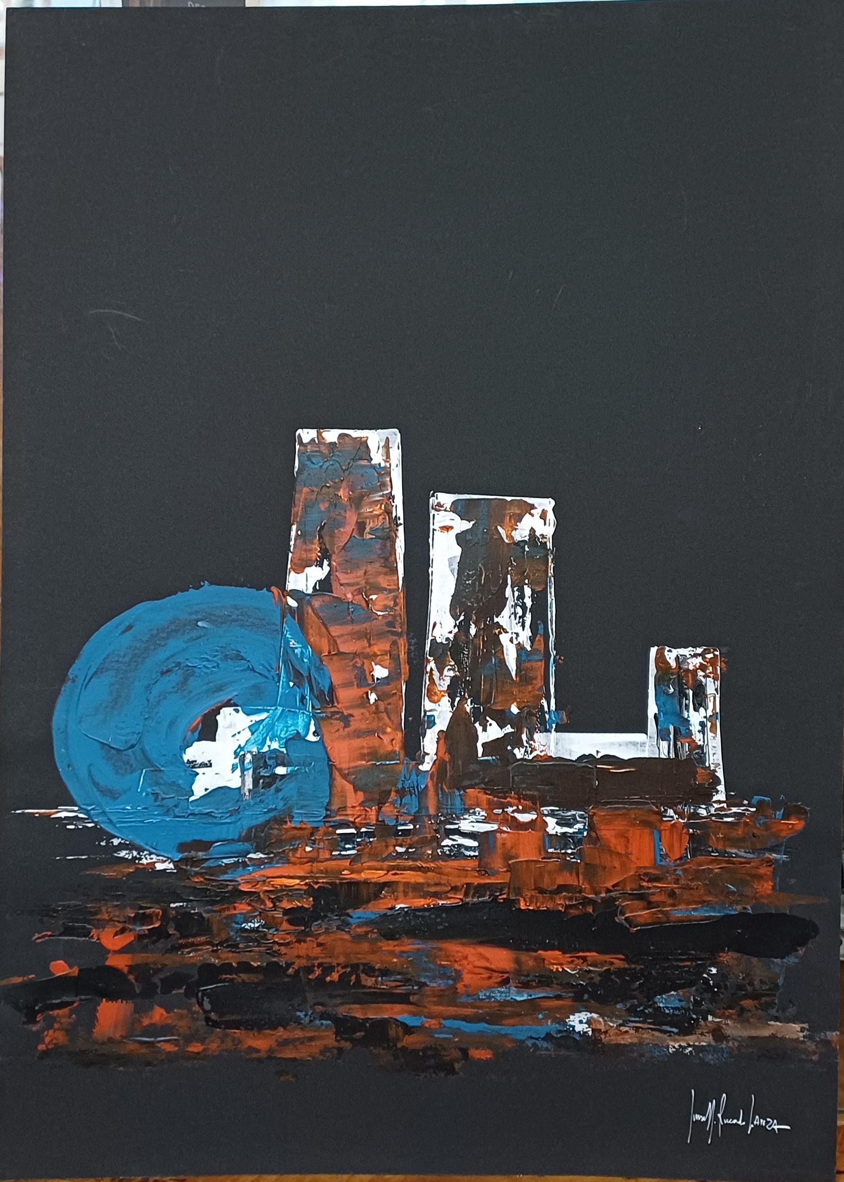 Giuseppe Riccardo Lanza Mixed media on cardboard Turin Italy For Sale ...