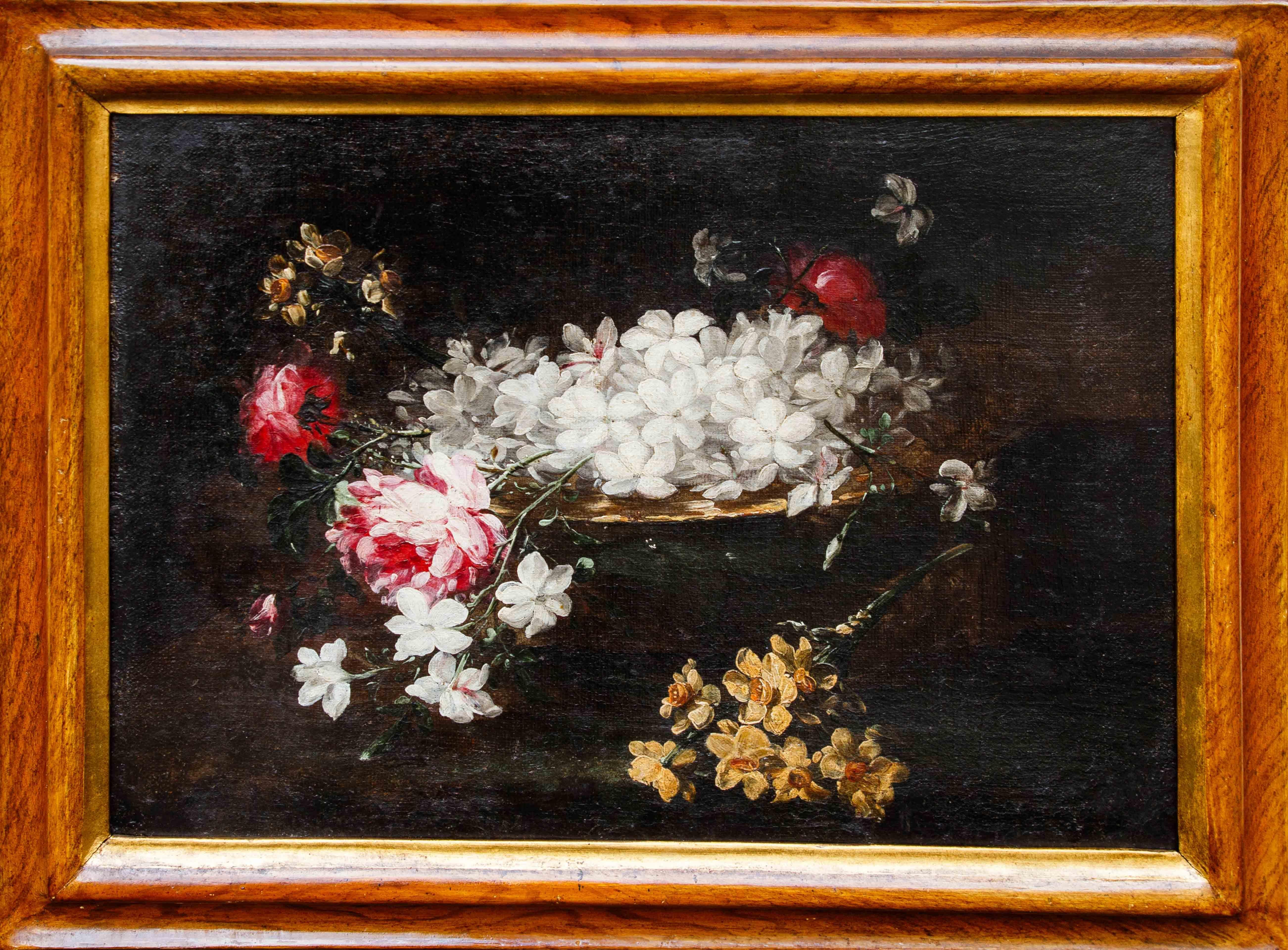 Giuseppe Vincenzino - Still life of flowers by Giuseppe Volò known as Vincenzino For Sale at 1stDibs
