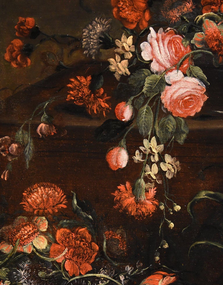 Flowers Still life Volò Paint Oil on canvas Old master 17th Century ...