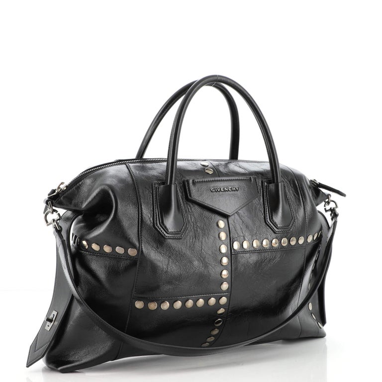 Givenchy Antigona Soft Bag Studded Leather Medium For Sale at 1stDibs