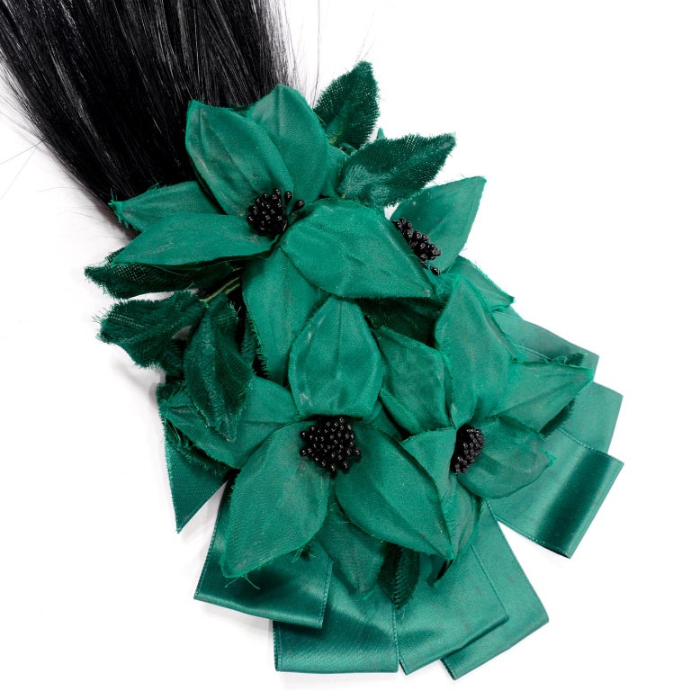 Givenchy Att Haute Couture Vintage Purple Pink Floral Silk Dress and ...