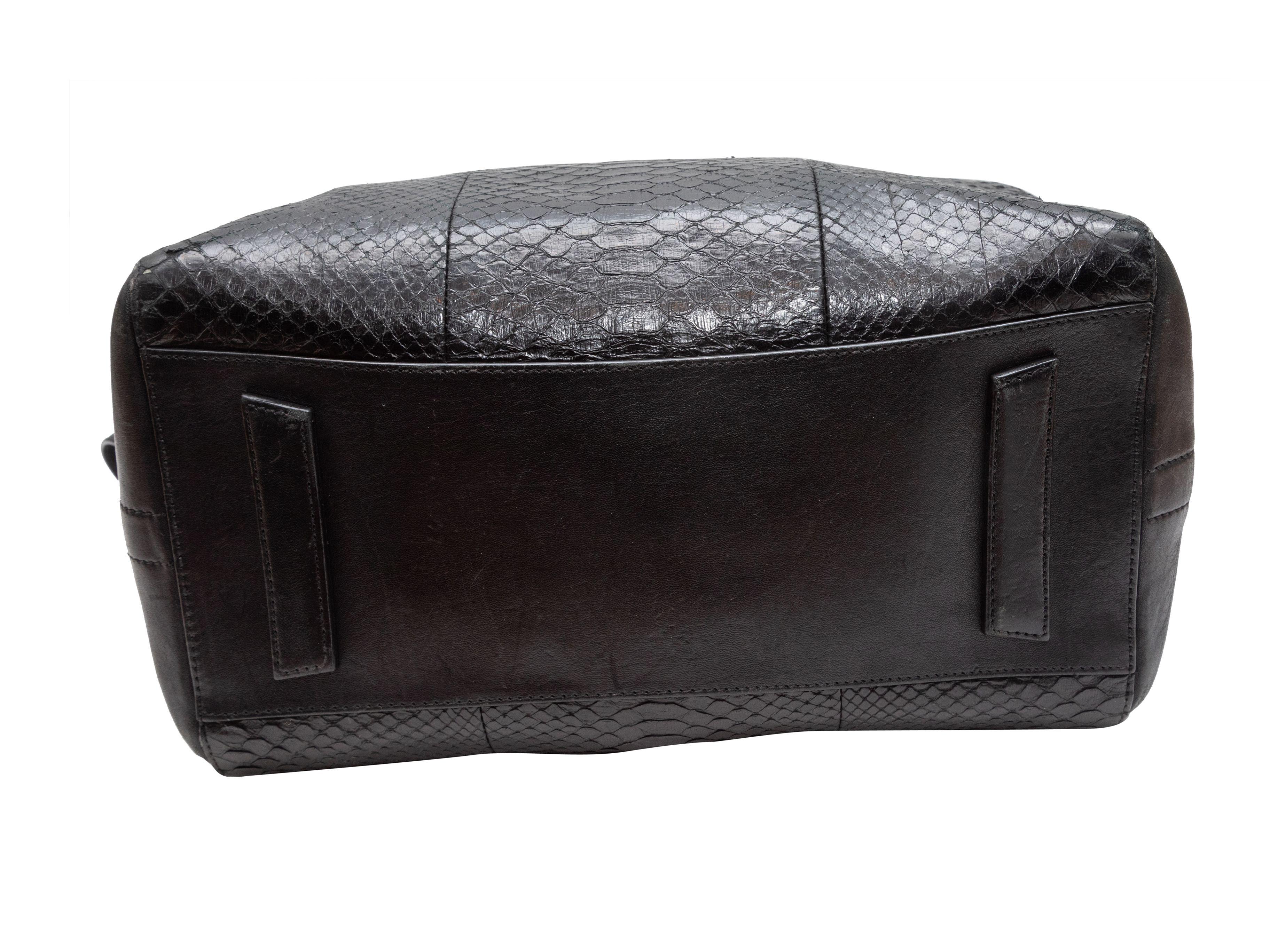 Givenchy Black Antigona Python and Leather Handbag For Sale at 1stDibs ...