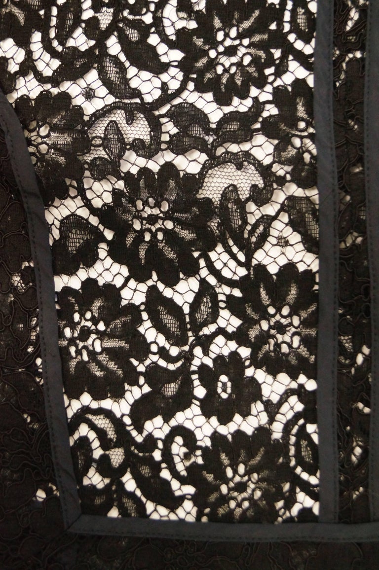 Givenchy Black Floral Lace Back Panel Blazer For Sale at 1stDibs | lace ...