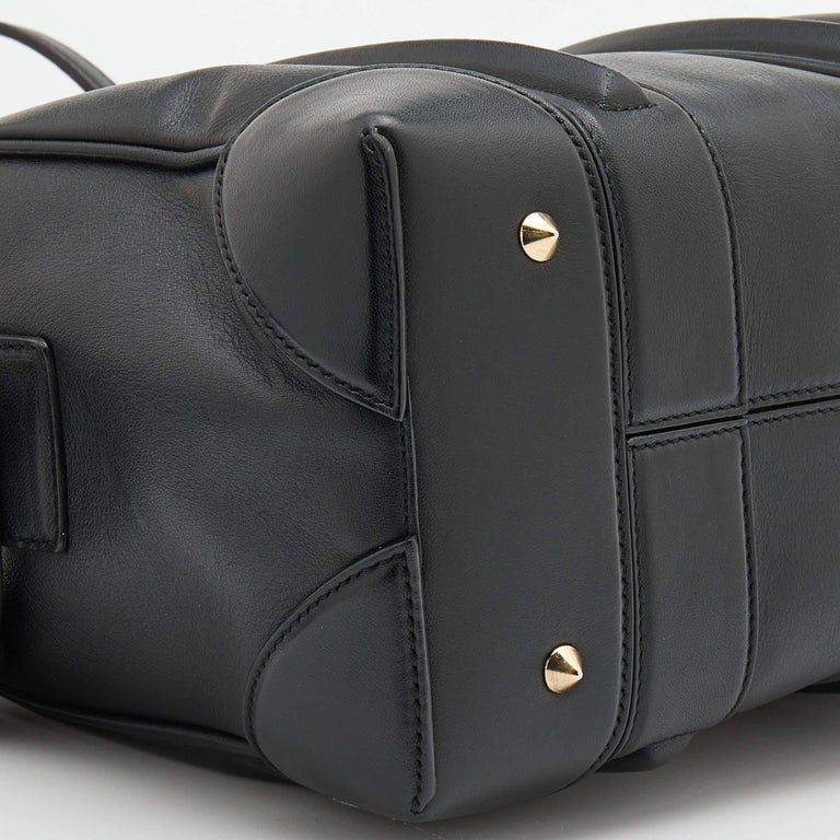 Givenchy Black Leather Mini Lucrezia Satchel For Sale at 1stDibs