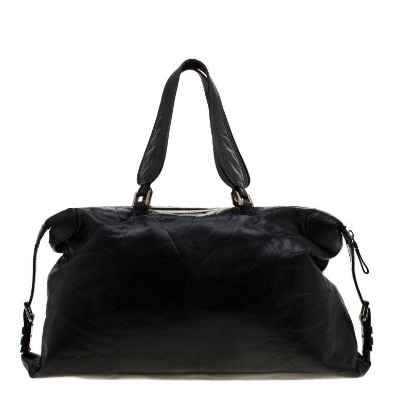 Givenchy Black Leather Nightingale Satchel at 1stDibs