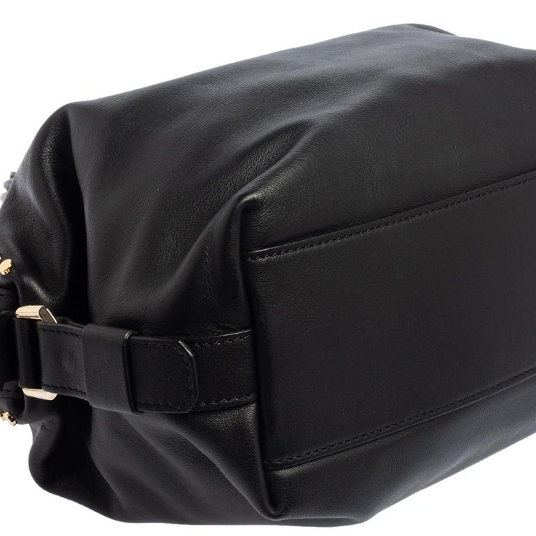 Givenchy Black Leather Nightingale Studded Satchel For Sale at 1stDibs