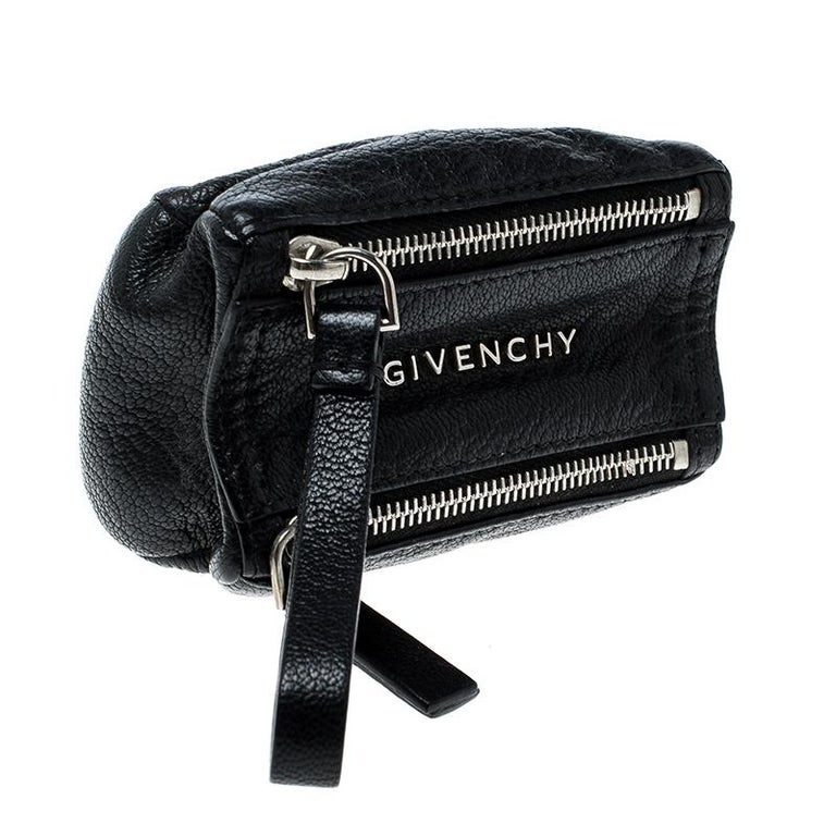 Givenchy Black Leather Pandora Coin Purse For Sale at 1stDibs ...