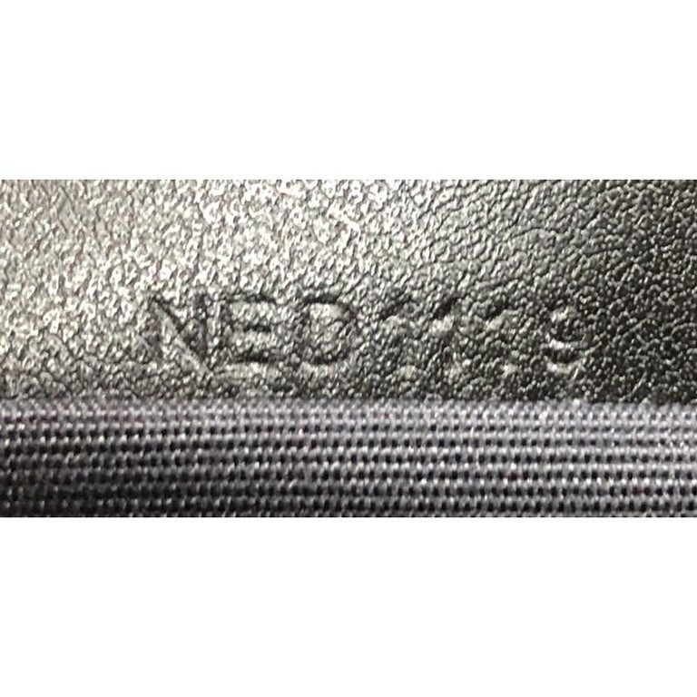 Givenchy Bond Zip Pouch Logo Embossed Leather Large at 1stDibs