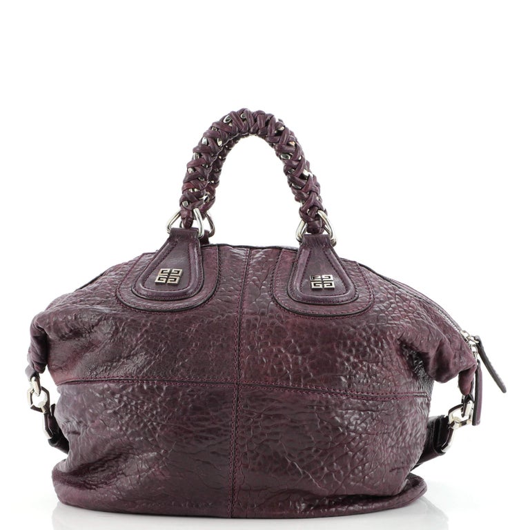 Givenchy Chain Wrap Nightingale Satchel Leather Medium For Sale at 1stDibs