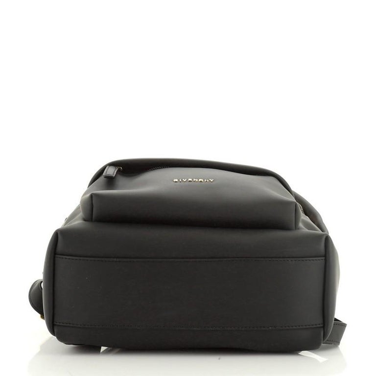 Givenchy Classic Backpack Rubber-Effect Faux Leather Small at 1stDibs