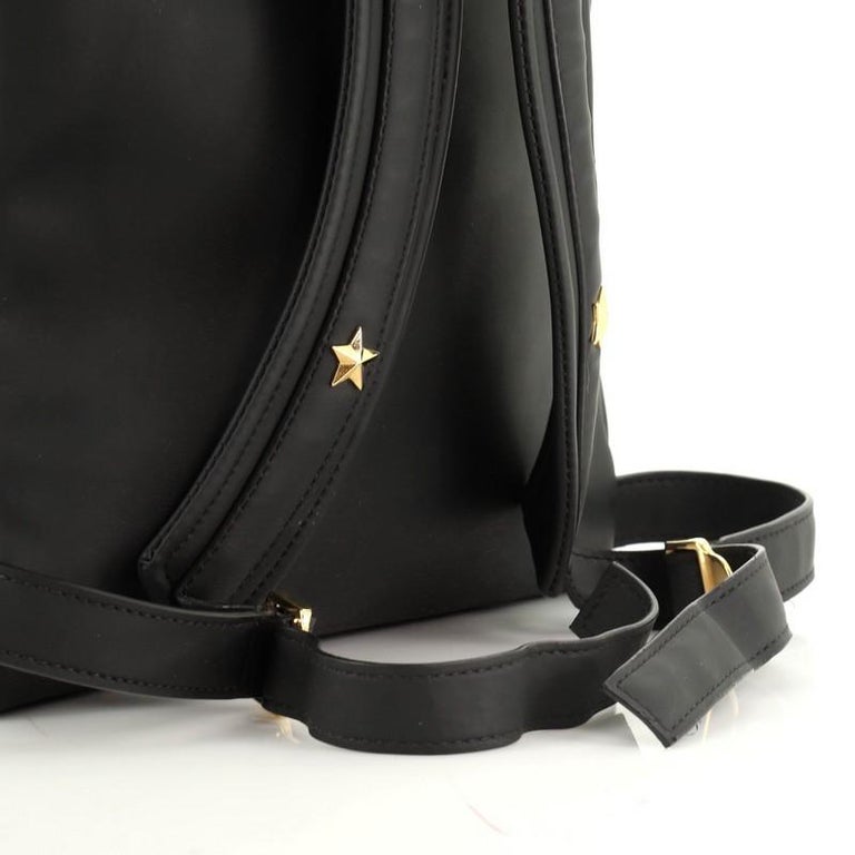 Givenchy Classic Backpack Rubber-Effect Faux Leather Small at 1stDibs