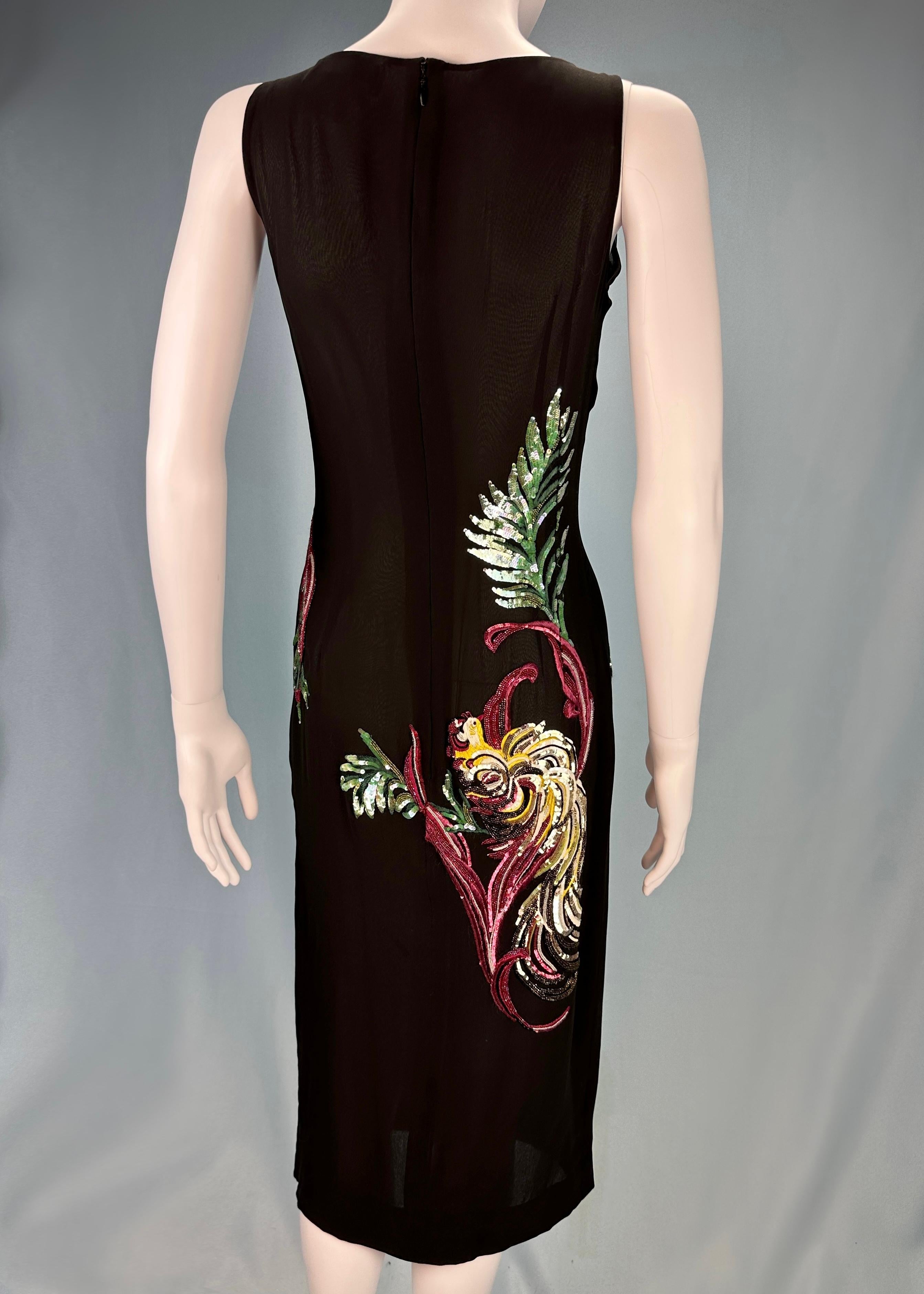 Givenchy Couture by Alexander McQueen Fall 1997 Runway Embellished Bird ...