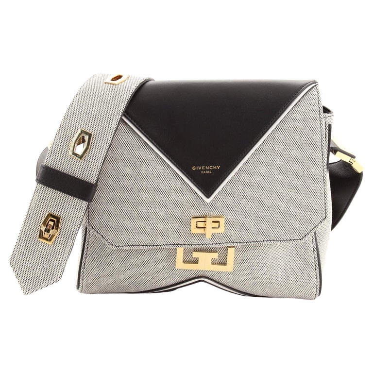 Givenchy Eden Handbag Canvas and Leather Medium at 1stDibs