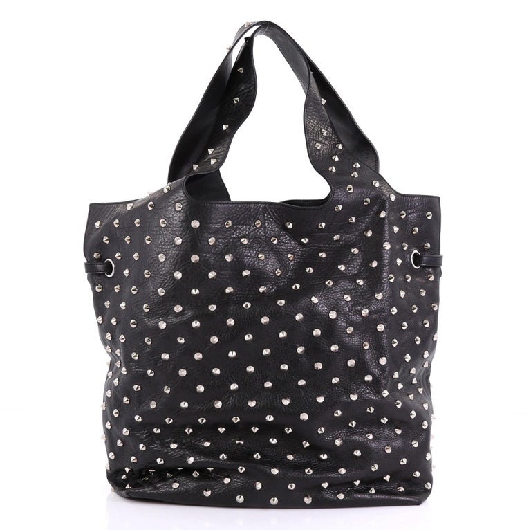 Givenchy George V Bag Studded Leather at 1stDibs