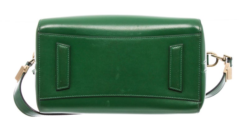 Givenchy Green Leather Small Antigona Satchel Bag at 1stDibs | green ...