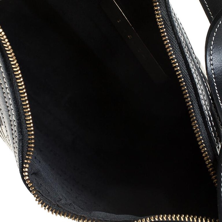 Givenchy Grey Monogram Canvas Tassel Hobo For Sale at 1stDibs ...