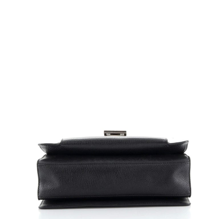Givenchy GV3 Flap Bag Leather Medium at 1stDibs
