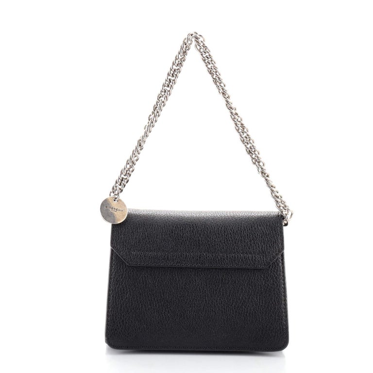 Givenchy GV3 Flap Bag Leather Mini at 1stDibs