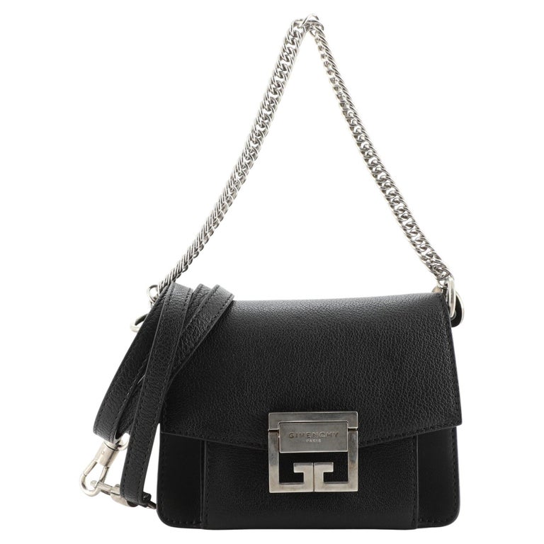 Givenchy GV3 Flap Bag Leather Mini at 1stDibs