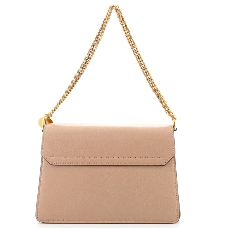 Givenchy GV3 Flap Bag Leather with Suede Small at 1stDibs