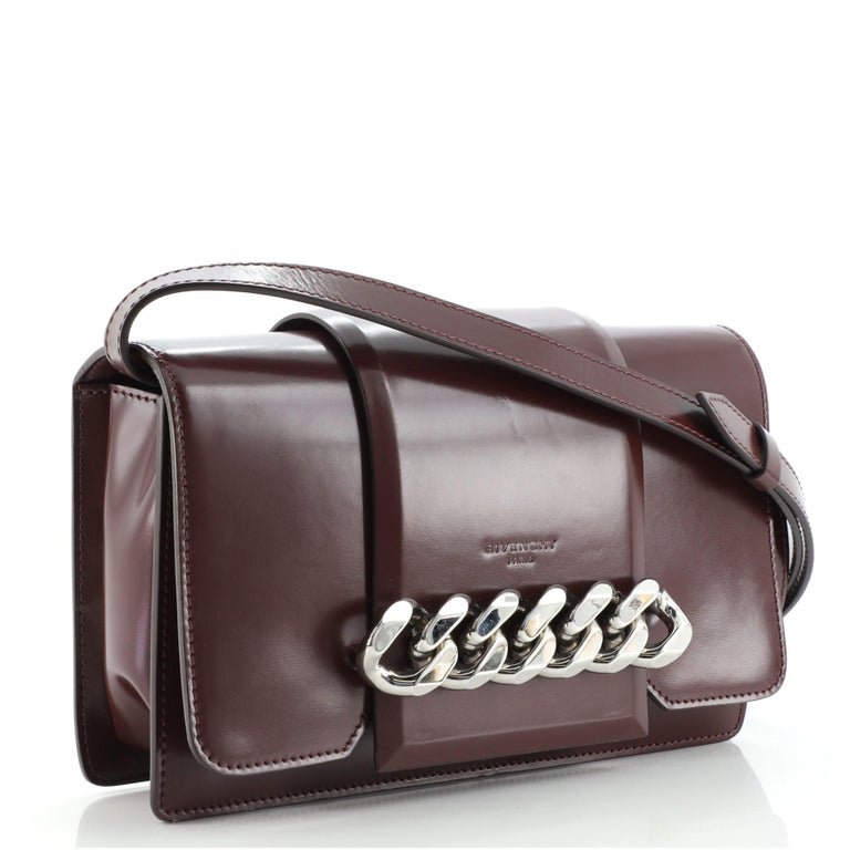 Givenchy Infinity Flap Bag Leather Small at 1stDibs