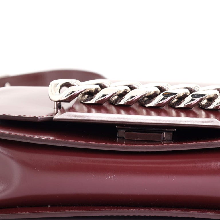 Givenchy Infinity Flap Bag Leather Small at 1stDibs