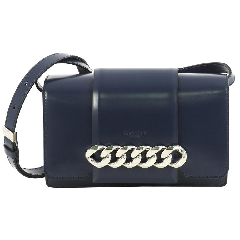 Givenchy Infinity Flap Bag Leather Small at 1stDibs