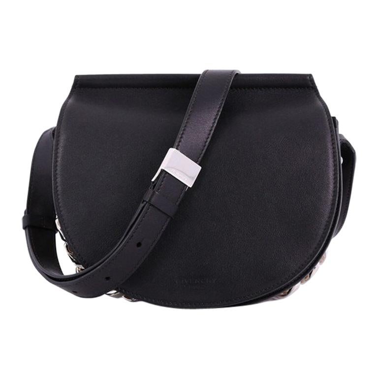 Givenchy Infinity Saddle Bag Leather Mini, at 1stDibs | givenchy ...