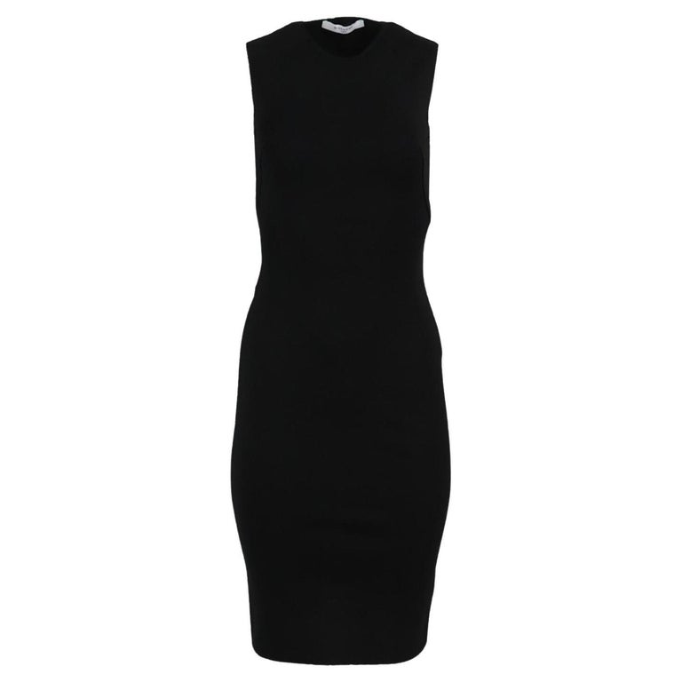 Givenchy Lace Up Stretch Knit Dress Xsmall For Sale at 1stDibs