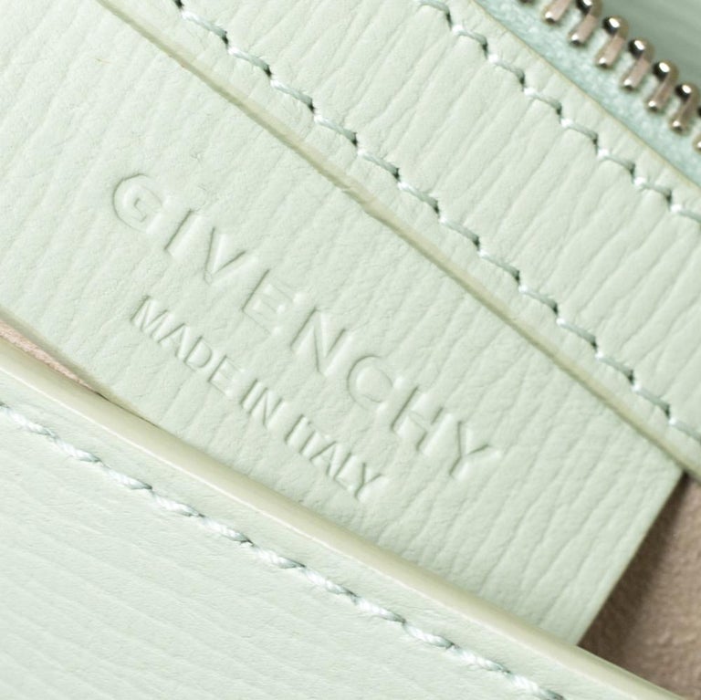Givenchy Lime Green Leather Mini Pandora Box Shoulder Bag at 1stDibs