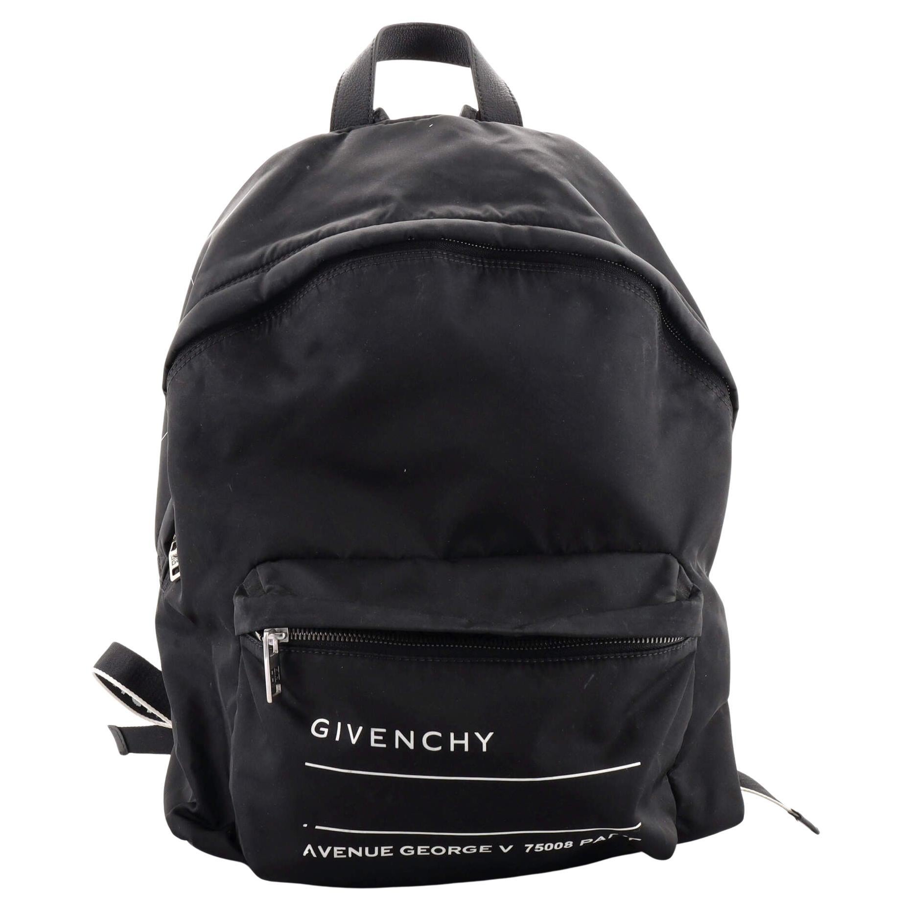 Givenchy Light 3 Backpack Nylon at 1stDibs