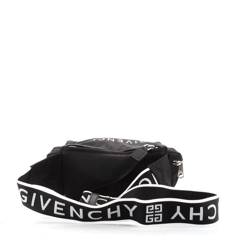Givenchy Logo Box Shoulder Bag Nylon at 1stDibs