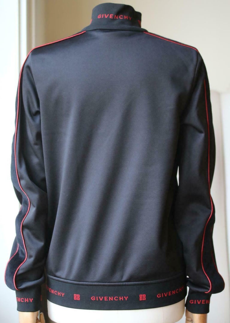 Givenchy Logo Embroidered Track Jacket For Sale at 1stDibs | givenchy ...