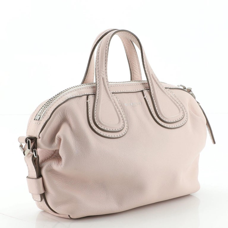 Givenchy Nightingale Crossbody Bag Waxed Leather Micro at 1stDibs