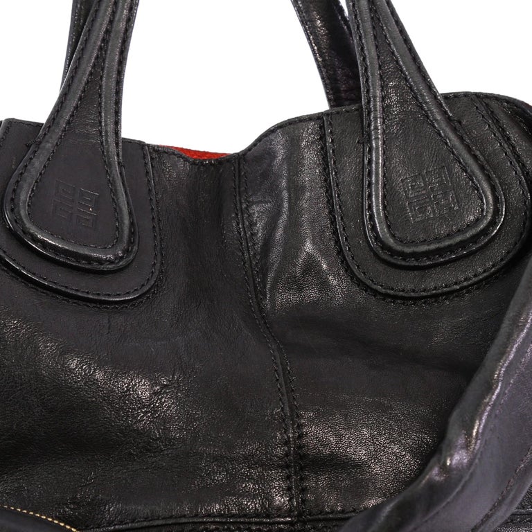 Givenchy Nightingale Satchel Leather Large at 1stDibs